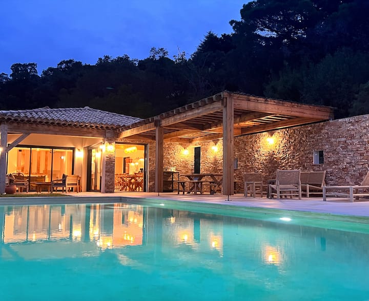 5 *La Genette- Villa Luxe-piscine Chauffée-vue Mer - Cavalaire-sur-Mer