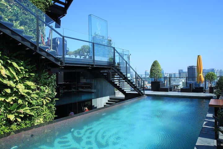 2 Beds Lovely Apartment/ Balcony. - Ho-Chi-Minh-Stadt