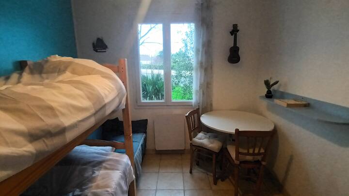 Chambre Privé 2 Lits Superposés. - Saint-Vincent-sur-Jard