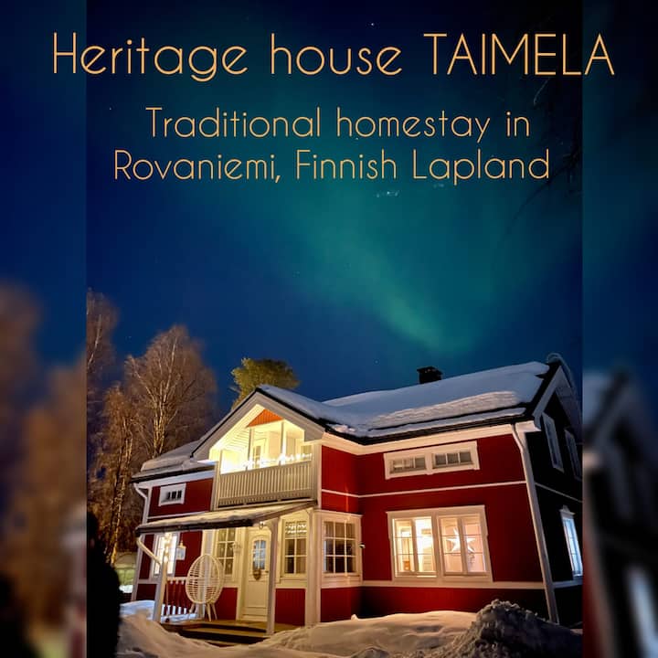 Lapsiperheiden Suosima Majoitus Talon Yläkerrassa - Rovaniemi