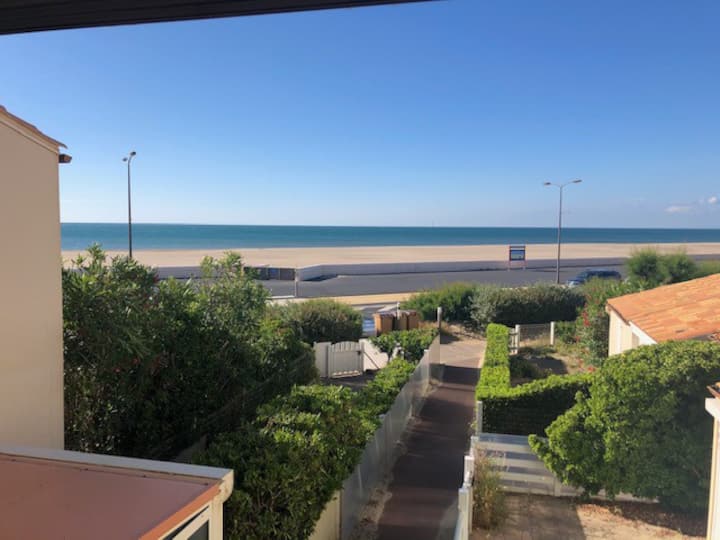 Appartement Face à La Mer Les Pieds Dans L'eau - Narbonne