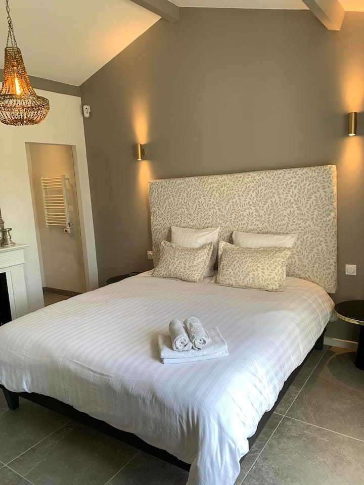 Guesthouse Villa Alba Provence - Chambre Azur - Brignoles