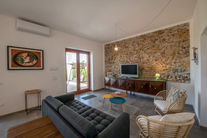 Apt. 4 Pax 2 Bdr 1ba A/c Pool Priv. Patio & Garden - Paestum, Salerne, Italy