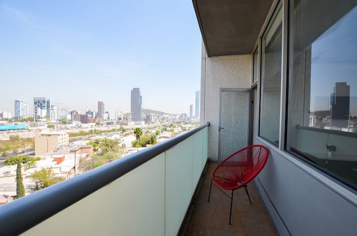 Loftstudio - Céntrico, San Pedro / Gym & Alberca - Monterrey