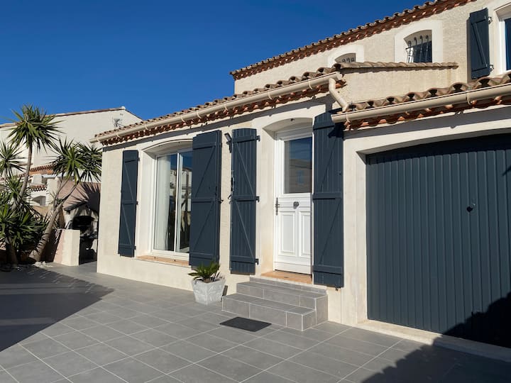 Villa 300m De La Plage 6 Personnes 3 Chambres - Gruissan