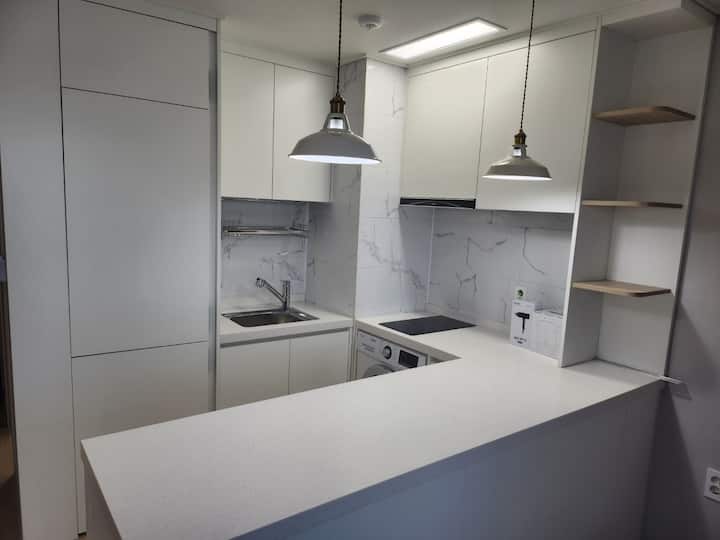 양양 E7-07. 정면오션뷰. 투룸. 거실. 풀옵션.가족숙박가능. 침대일출. - South Korea