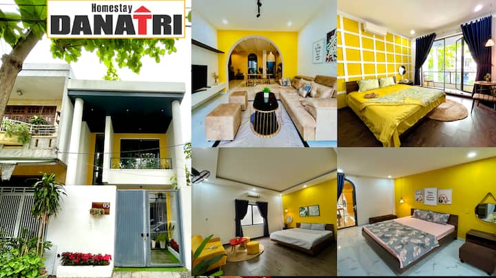 Danatri Villa/4brs/mykhe Beach/central/freeairport - Đà Nẵng
