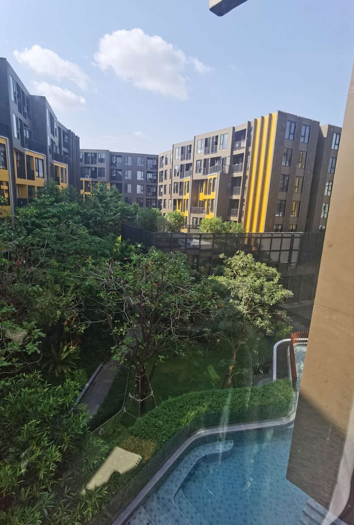 The Base Central Condo温馨一卧外景高楼层 - Phuket