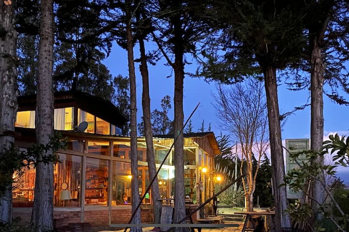 Santo Domingo Family Lodge, Humedal El Yali. - Chili