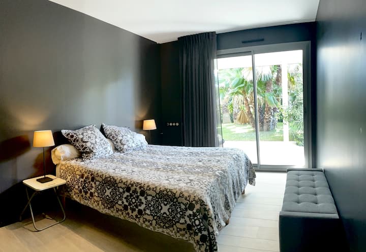 Chambre #3 (2 Lits Jumeaux) - Dans Villa - Montpellier