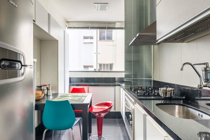 Flat Lourdes - Comodidade E Conforto - Belo Horizonte