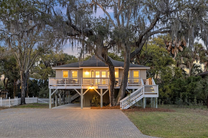 4br - Book Spring Now, 2 Min Walk To The Beach! - Edisto Beach, SC