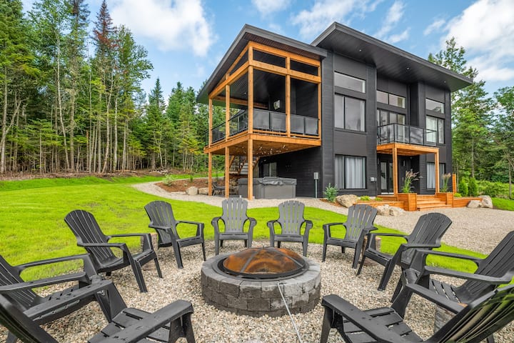 Le-lopin | Chalet à Louer Avec Spa à Charlevoix - Baie-Saint-Paul