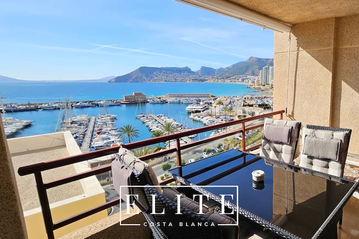 Frontline Apartment By Peñón De Ifach | Sea Views - Calp