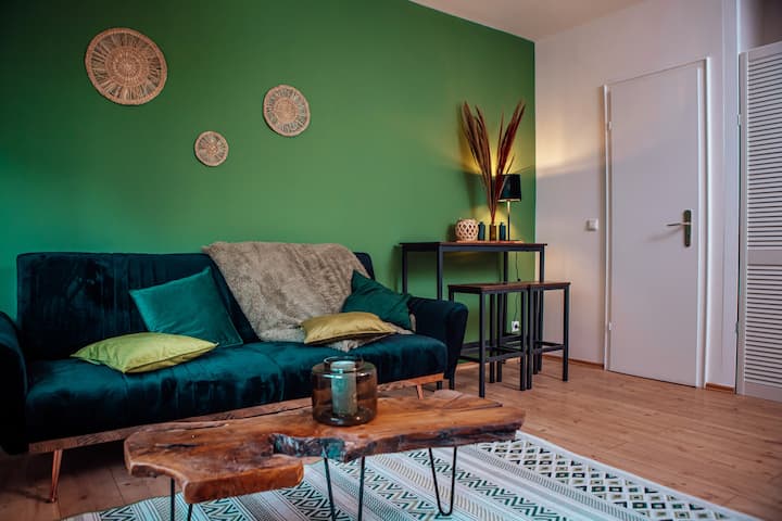 Central & Green | City | Netflix | Wifi | 2 Person - Essen