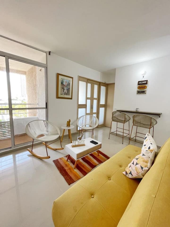 Apartamento Con Vista Y Piscina Panoramica - Cartagena
