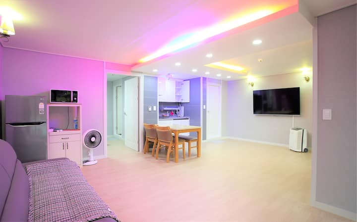 은행나무방 *노루목68＊ 비발디, 홍천강 인근 편안한 펜션 - 홍천읍