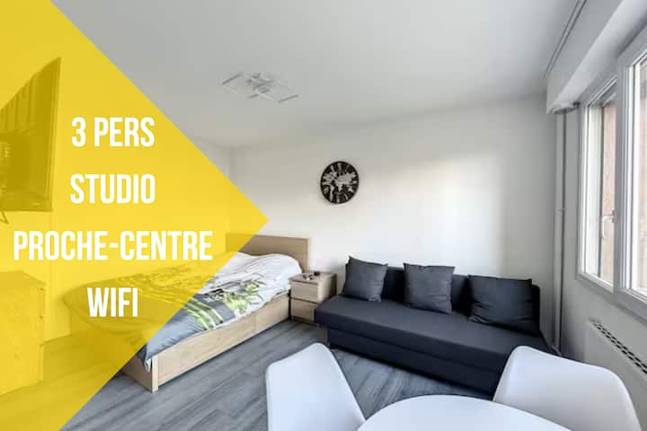 Bel Appartement Proche Gare Near Basel 3 Personne - Ibis Aéroport Bâle Mulhouse