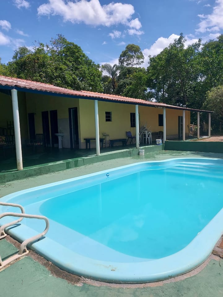 Casa Piscina Churrasqueira 30 Pessoas Sitío Leia - Bragança Paulista