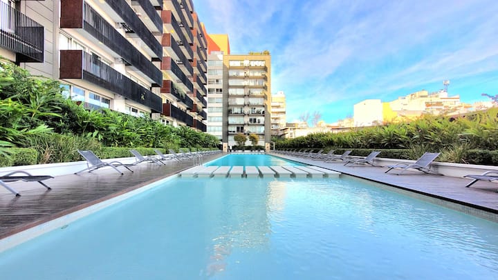 24hrs Security Full Amenities Modern Palermo - Buenos Aires
