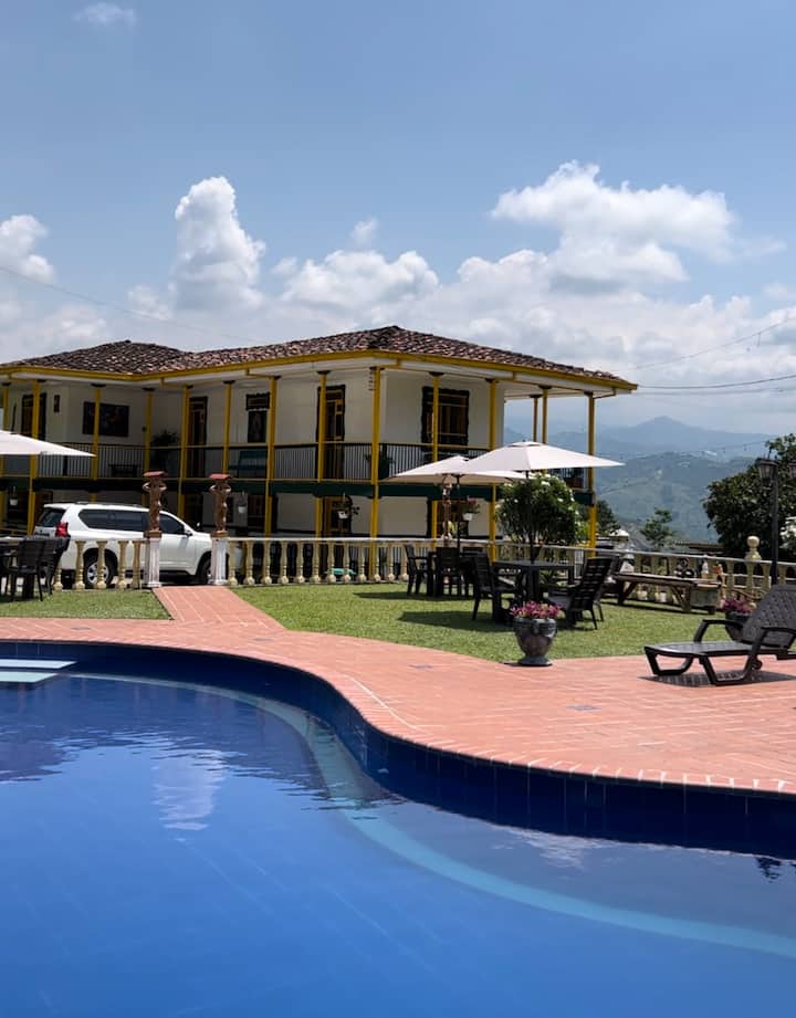 Finca Hotel El Paso. Mountains, Pool & Tranquility - Manizales