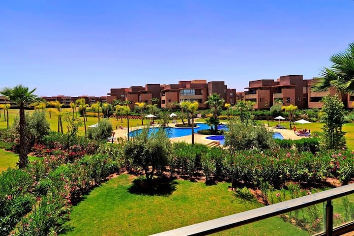 Appartement De Luxe Avec (Piscines,jardin Et Golf) - Marrakesh