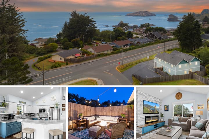 Easy Living Loft Unit A ~ Ocean View Deck! - Harris Beach State Park, Brookings