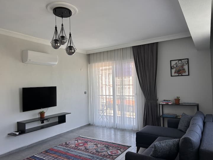 1+1 Comfortable Flat W/park View - Fethiye