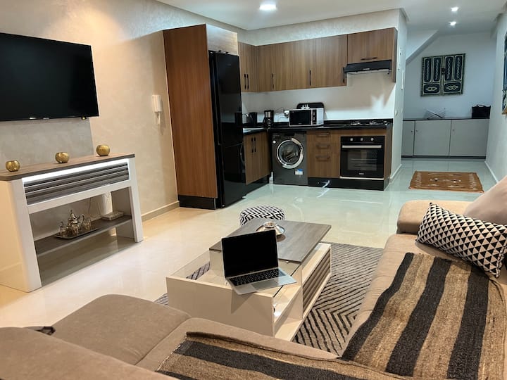 Duplex Neuf, Fibré Avec Piscine - 모로코