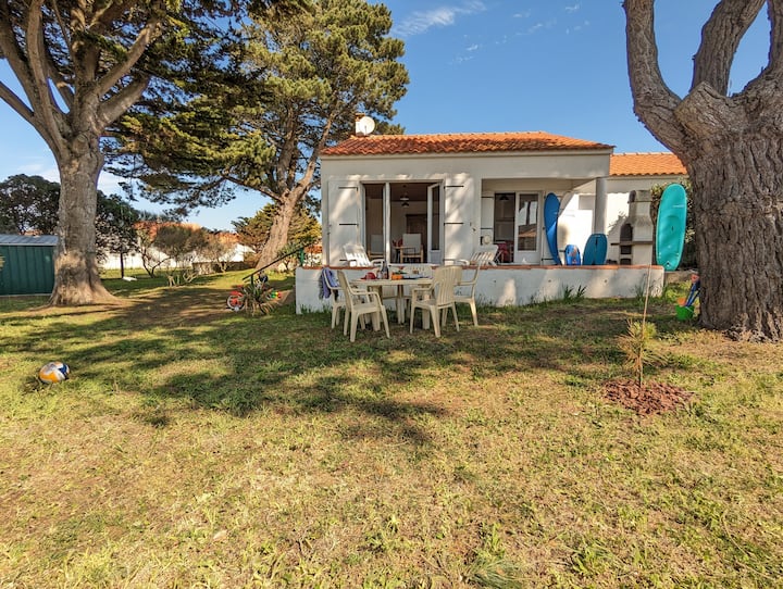 Maison De Vacances Avec Grand Jardin 200m Mer - Bretignolles-sur-Mer