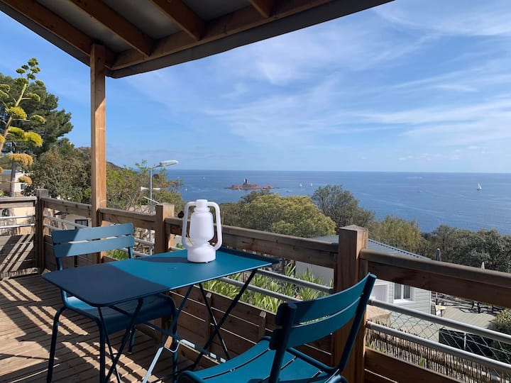 Prachtige Chalet Uitzicht Op Zee - Saint-Raphaël