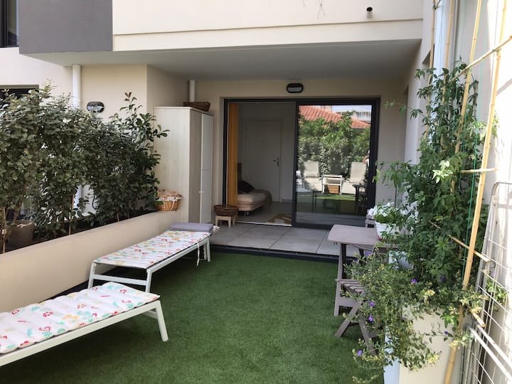 Joli T2 Avec Jardinet à 200m De La Plage - Fréjus