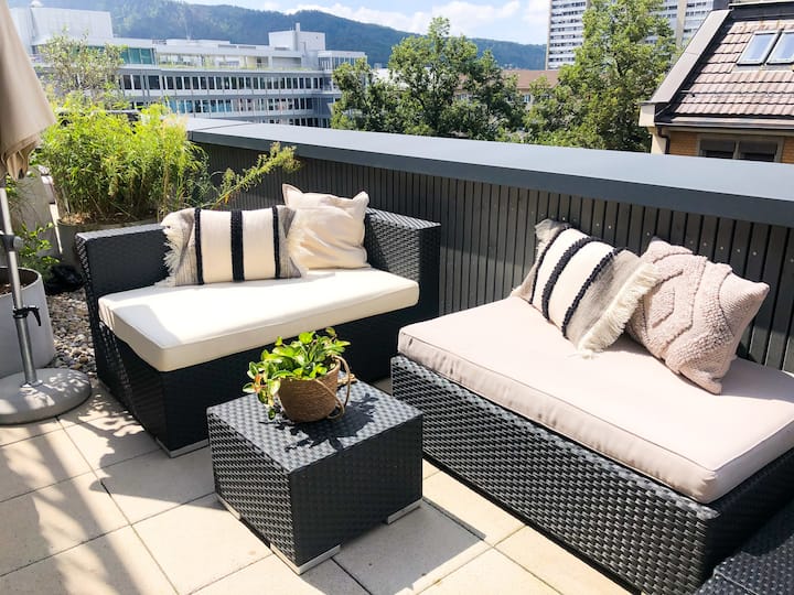 Beautiful Flat With Terrace - Zurigo