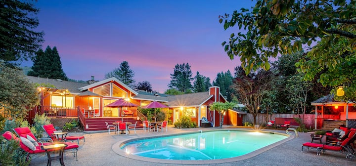 Russian River Resort-like Home! - Guerneville, CA