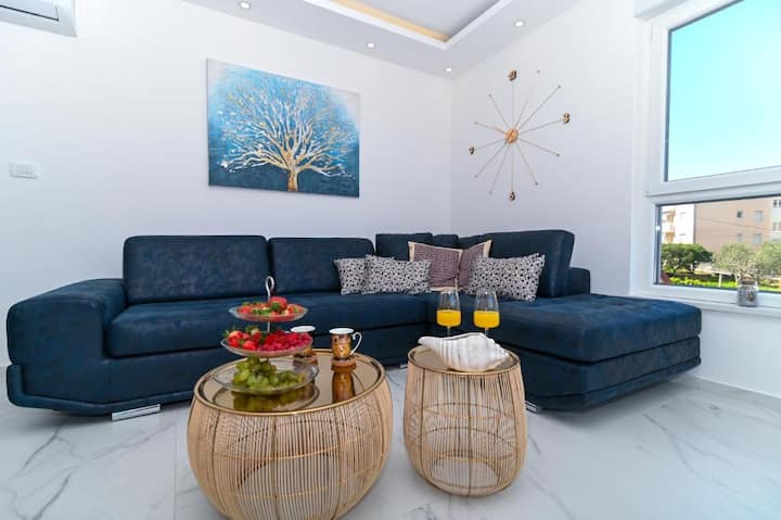 Premium Apartment With Sea View And Pool - Maslinica
