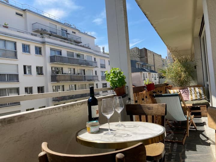 Bel Appartement Calme Avec Balcon – Père-lachaise - Paris