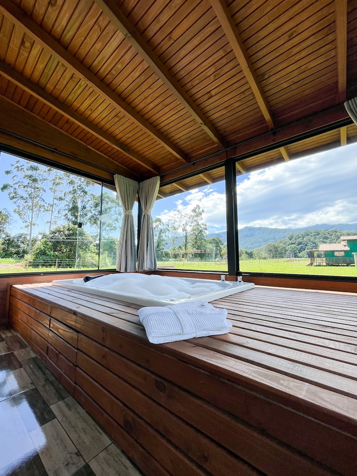 Cabana Com Vista Surpreendente 4 - Águas Mornas