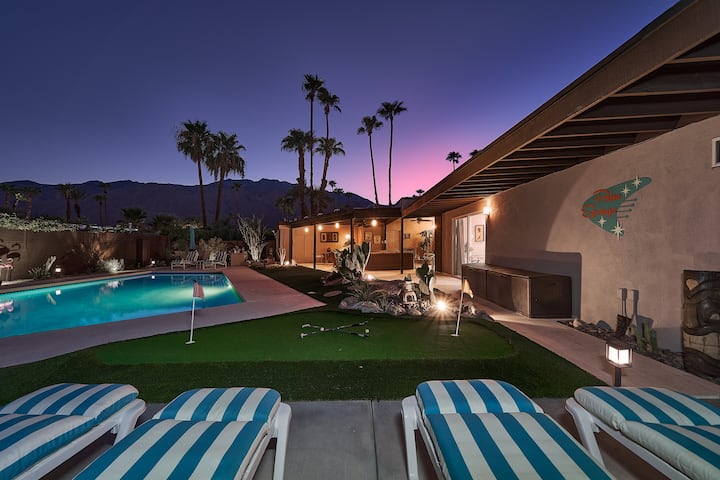 Fabulous Private 4br Mid-century Resort Pool Home - Palm Springs, CA