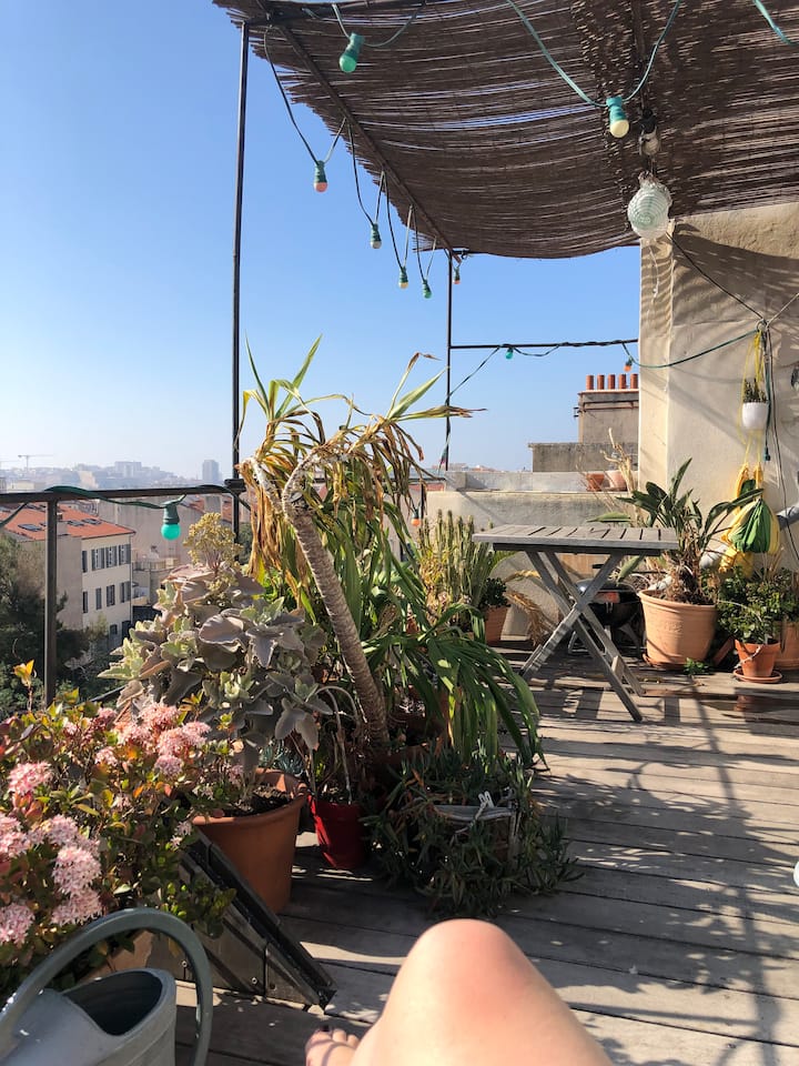 Appart Cocooning  Avec Vue Iconique - Gare de Marseille-Saint-Charles