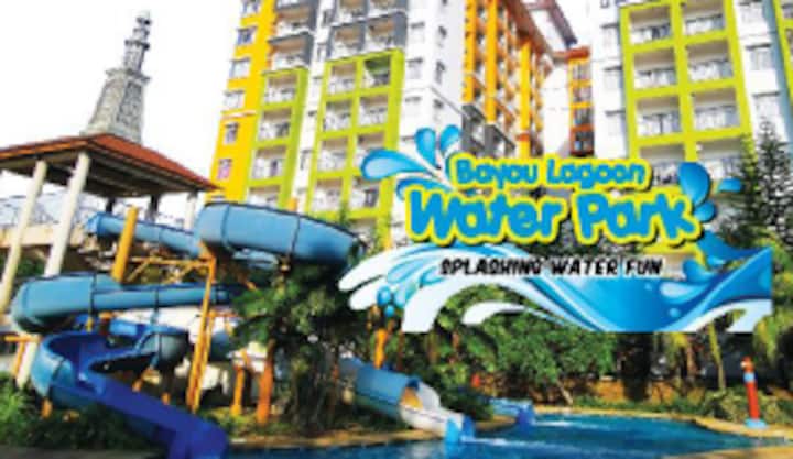 Studio Jacuzzi Bayou Lagoon Park Resort - Bemban
