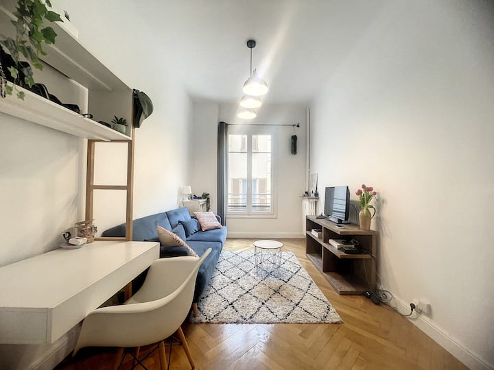 Superbe Appartement Pour 4 - Hypercentre - Gare de Nice Ville