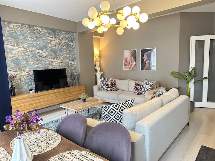 Otel-large&bright&comfy 2+1 Center In Cihangir - 이스탄불