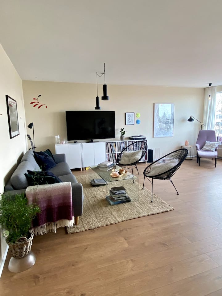 Bright & Beautiful Central Apartment With A View - Reykjavík