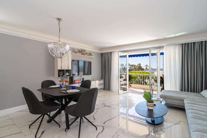 Corail Rouge -La Suite ÉLégante Vue Mer à Cannes - Cannes