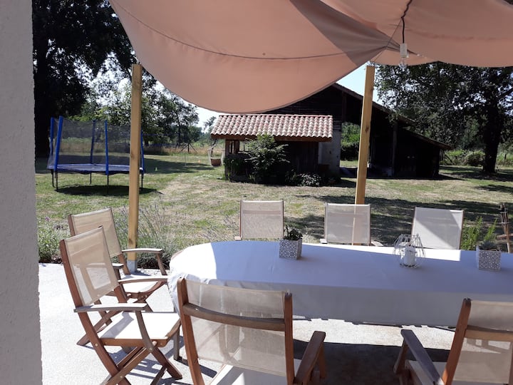 Maison Familiale 1ha, Jeux Enfants Près Lac Océan - Mimizan