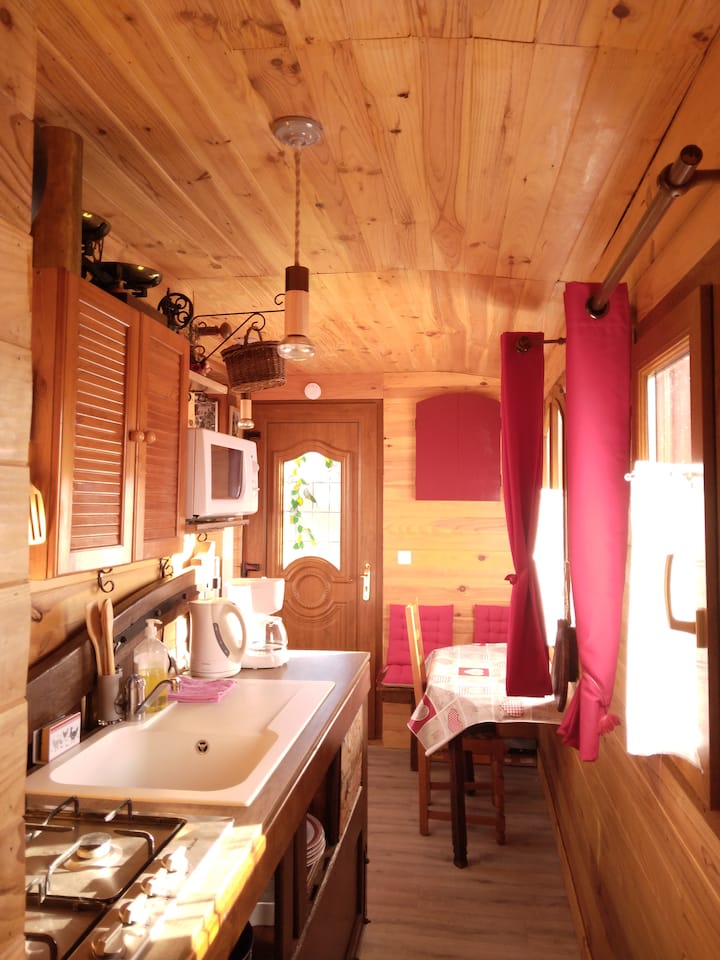 Gîte"ancre" :Une Roulotte En Campagne ! - Albert