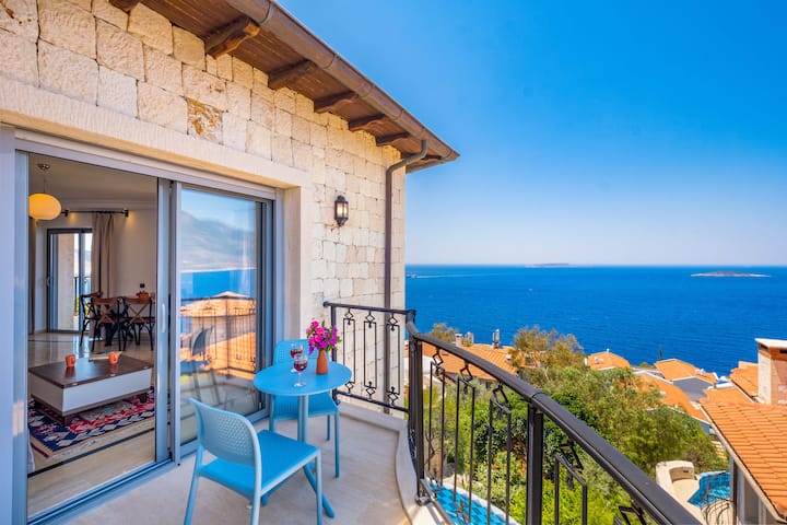 Peninsula Fortuna Deluxe Amazing Sea View - Kaş