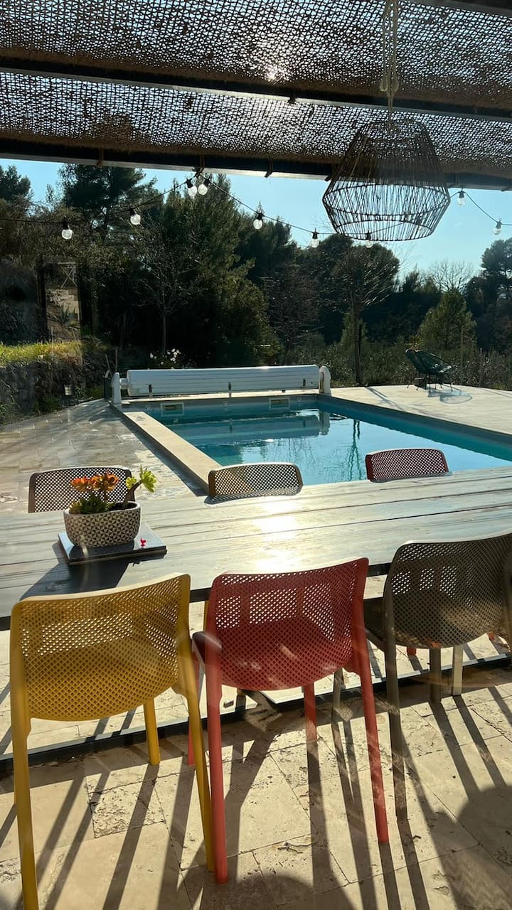 Villa Avec Piscine En Plein Cœur Des Oliviers - Saint-Cyr-sur-Mer