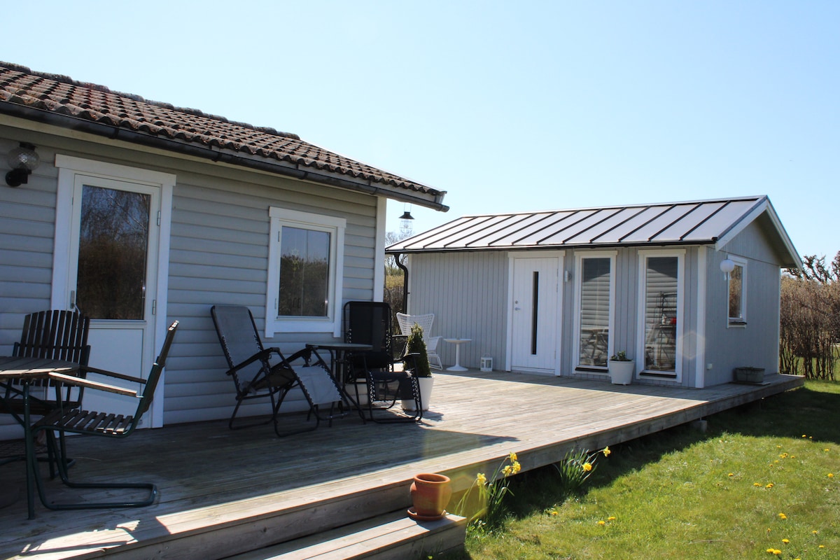 Sandviken - deux chalets réunis - Cabanes à louer à Sölvesborg ...