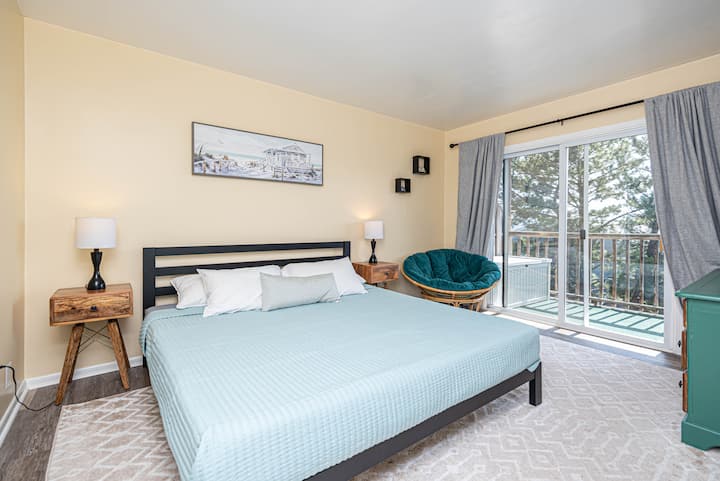 2 Bedroom/2 Bath-sleeps 6-balcony-laundry-wifi-tvs - Ocean City, MD